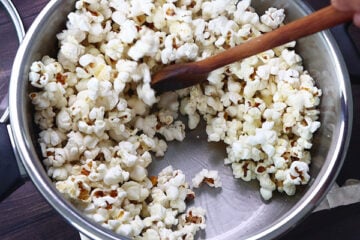 Popcorn Recipe | How to make popcorn at home - Sharmis Passions