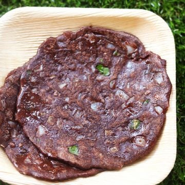 Ragi Roti Recipe - Sharmis Passions