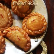 Suryakala Chandrakala Recipe - Sharmis Passions