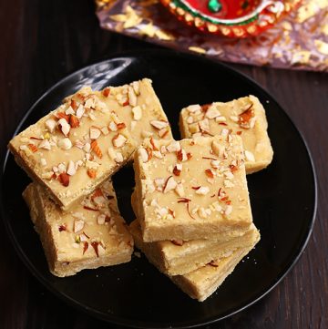 Kesar Barfi Recipe - Sharmis Passions