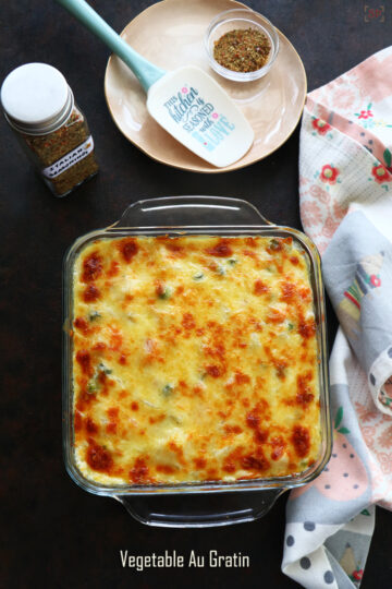 Au Gratin Recipe | Veg Au Gratin Recipe