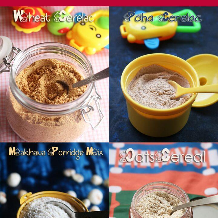 Cereal Recipes For Babies | Homemade Cerelac Recipes - Sharmis Passions
