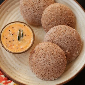 Ragi Idli Recipe - Sharmis Passions