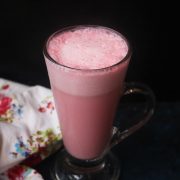 Gulkand Milkshake Recipe - Sharmis Passions