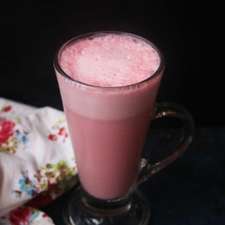 Gulkand Milkshake Recipe - Sharmis Passions