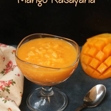 Mango Rasayana Recipe - Sharmis Passions