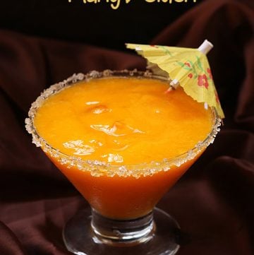 Mango Slush Recipe - Sharmis Passions