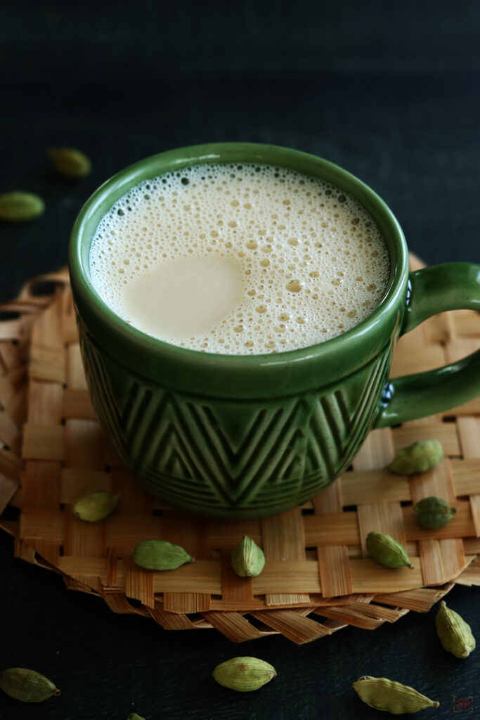Cardamom Milk Recipe | Elachi Milk Recipe - Sharmis Passions
