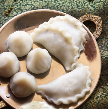 Green Gram Modak Recipe - Sharmis Passions