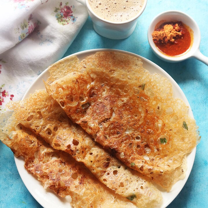 Wheat Dosa Recipe | Godhuma Dosa Recipe - Sharmis Passions