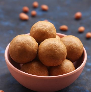 Peanut Sesame Ladoo Recipe - Sharmis Passions