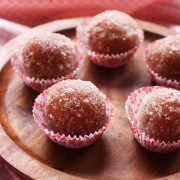 Dry Jamun Recipe | Dry Gulab Jamun Recipe - Sharmis Passions