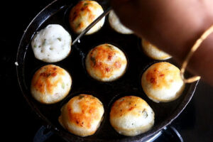 Paniyaram Recipe | Kuzhi Paniyaram Recipe - Sharmis Passions