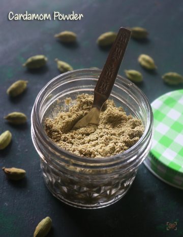 Cardamom Powder Recipe - Sharmis Passions
