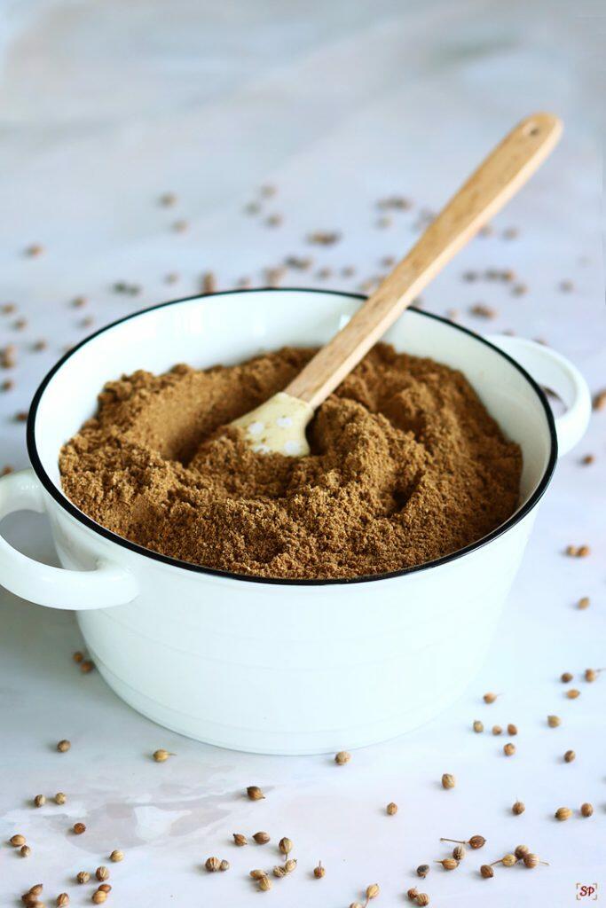 Coriander Powder Recipe | Dhania Powder Recipe - Sharmis Passions