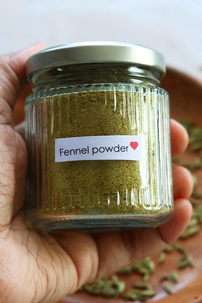 Fennel Powder Recipe | Saunf Powder Recipe - Sharmis Passions