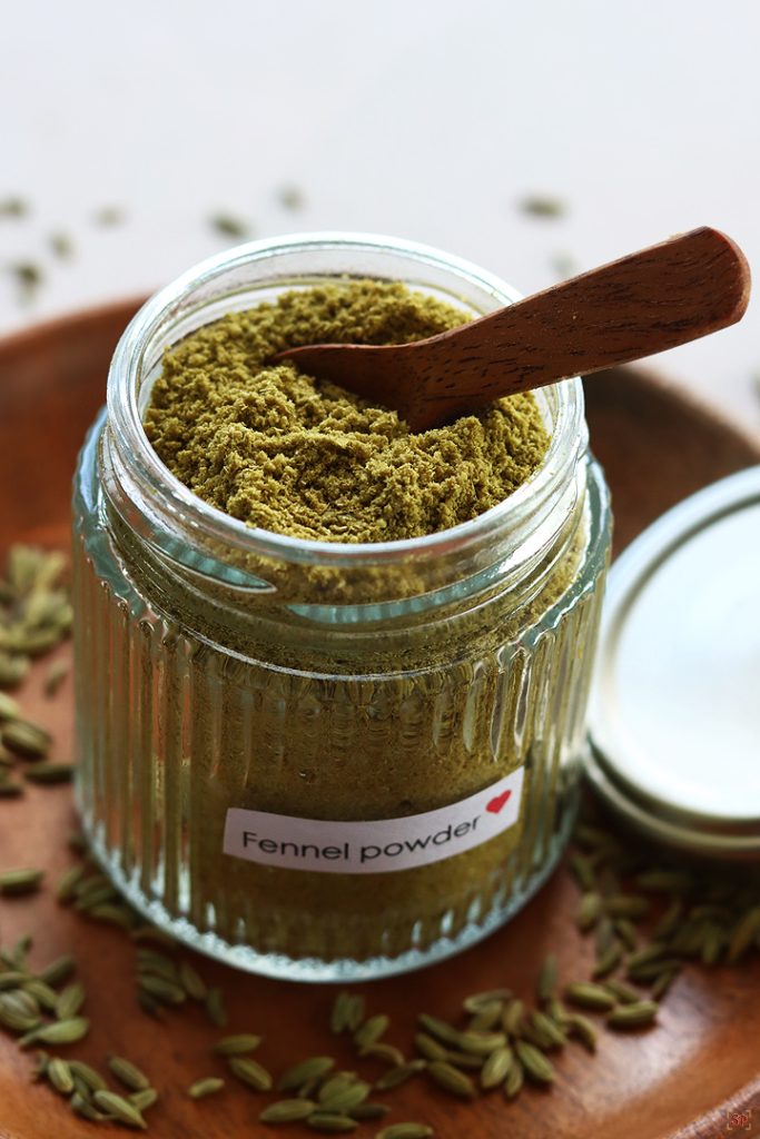 Fennel Powder Recipe | Saunf Powder Recipe - Sharmis Passions