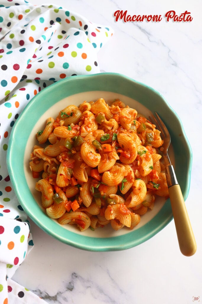 Macaroni Recipe | Macaroni Pasta Recipe - Sharmis Passions