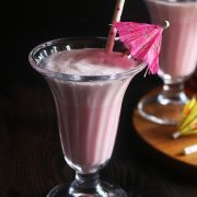 Rose Milkshake Recipe - Sharmis Passions