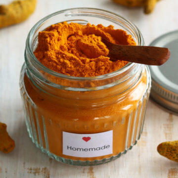 How to make turmeric powder at home | Turmeric Powder Recipe - Sharmis ...
