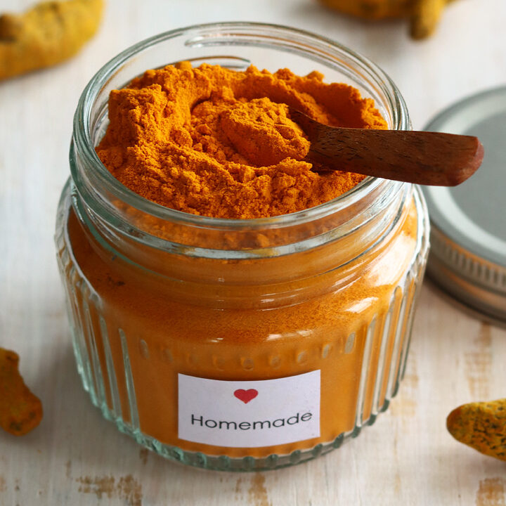 How to make turmeric powder at home | Turmeric Powder Recipe - Sharmis ...