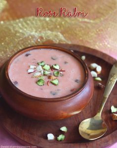 COOKING HOUR: Rose rabri recipe, Kesar rose rabri recipe