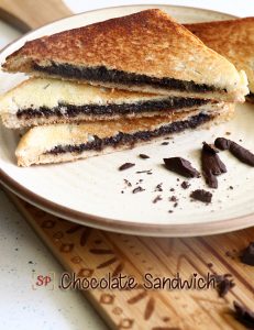 Chocolate Sandwich Recipe - Sharmis Passions