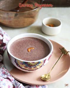 Kavuni Arisi Payasam | Black Rice Kheer Recipe - Sharmis Passions