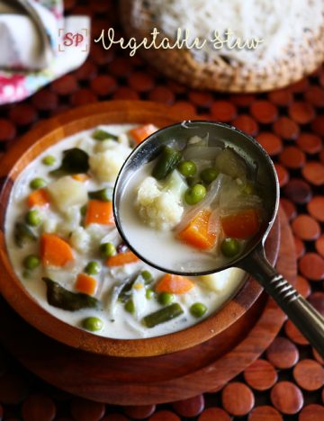 Vegetable Stew Recipe | Veg Stew Recipe - Sharmis Passions