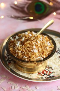 Aval Nanachathu Recipe | Sweet Aval | Sweet Poha - Sharmis Passions
