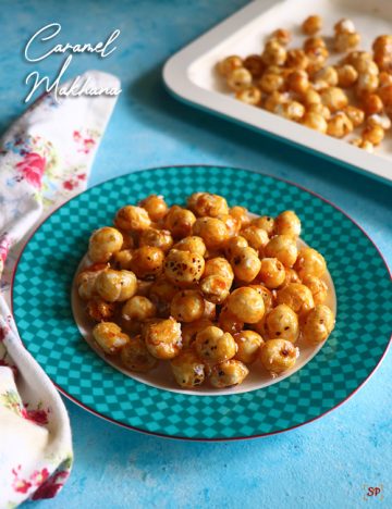 Caramel Makhana Recipe - Sharmis Passions