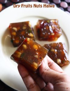 Dry Fruit Halwa Recipe - Sharmis Passions