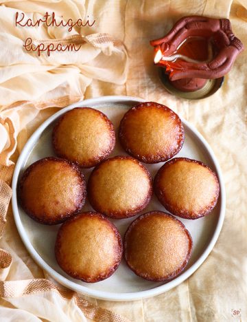 Karthigai Appam Recipe | Karthigai Sweet Appam - Sharmis Passions