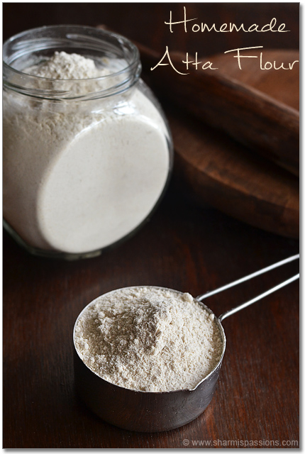 Homemade Chapati Flour (Atta Flour) - How to make wheat flour at home - Sharmis Passions