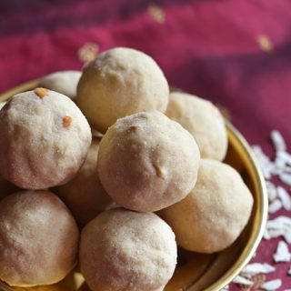 Aval Laddu Recipe | Poha Ladoo Recipe - Sharmis Passions