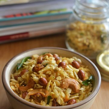 Aval Mixture Recipe | Poha Mixture Recipe - Sharmis Passions