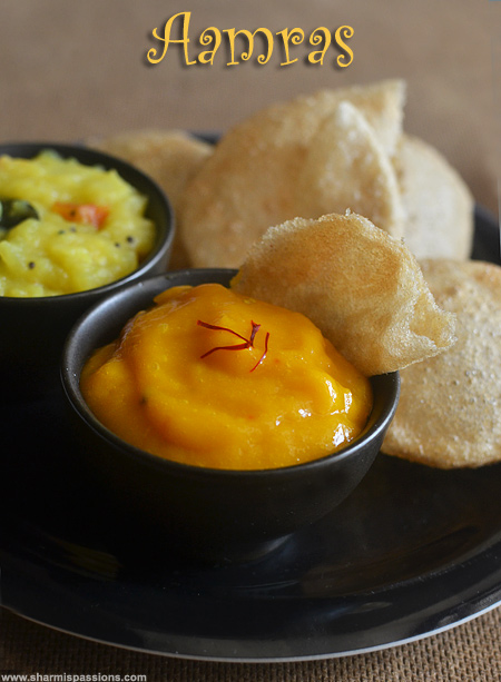 Aamras Recipe - Sharmis Passions