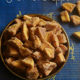 Upperi Recipe | Sharkara Upperi Recipe - Sharmis Passions
