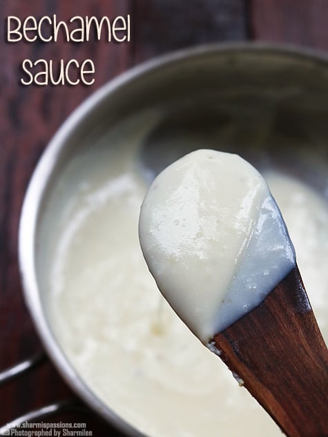 Bechamel sauce recipe, Basic white sauce recipe
