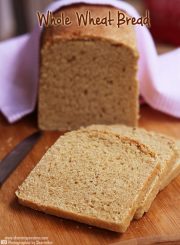 Whole Wheat Sandwich Bread Recipe - Sharmis Passions