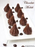 Chocolate Modak Recipe - Sharmis Passions