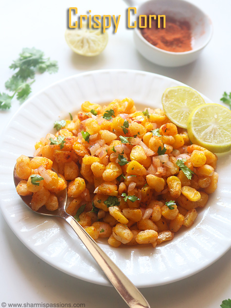 Crispy corn recipe, Barbeque nation style crispy corn recipe