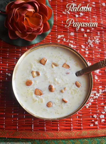 Palada Pradhaman Recipe - Sharmis Passions