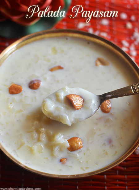 Palada Pradhaman Recipe - Sharmis Passions