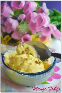 Frozen Yoghurt Recipe (Froyo Recipe) - Sharmis Passions