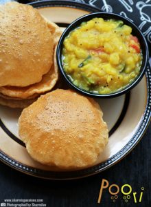 Poori Recipe | Puri Recipe - Sharmis Passions