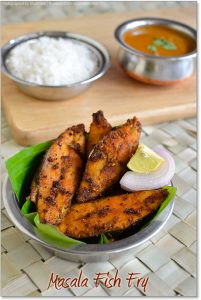 Masala Fish Fry Recipe - Sharmis Passions