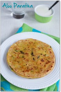 Aloo Paratha Recipe - Sharmis Passions