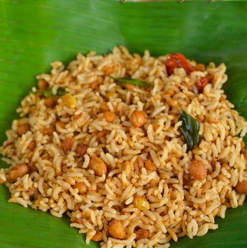 Puliyodharai Recipe | Puli Sadam Recipe- Sharmis Passions