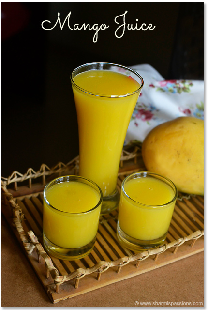 Mango Juice - Mango Juice Recipe | How to make fresh mango juice ...